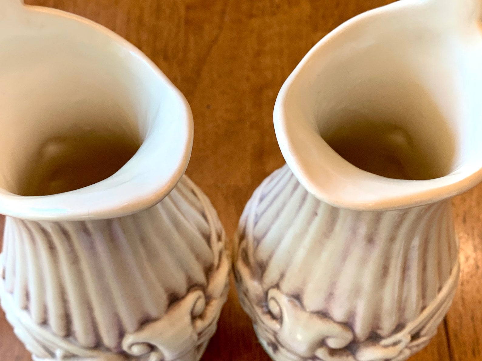 Vintage Pair of Red Wing 220 Pitcher Vase Dragon Handle - Etsy