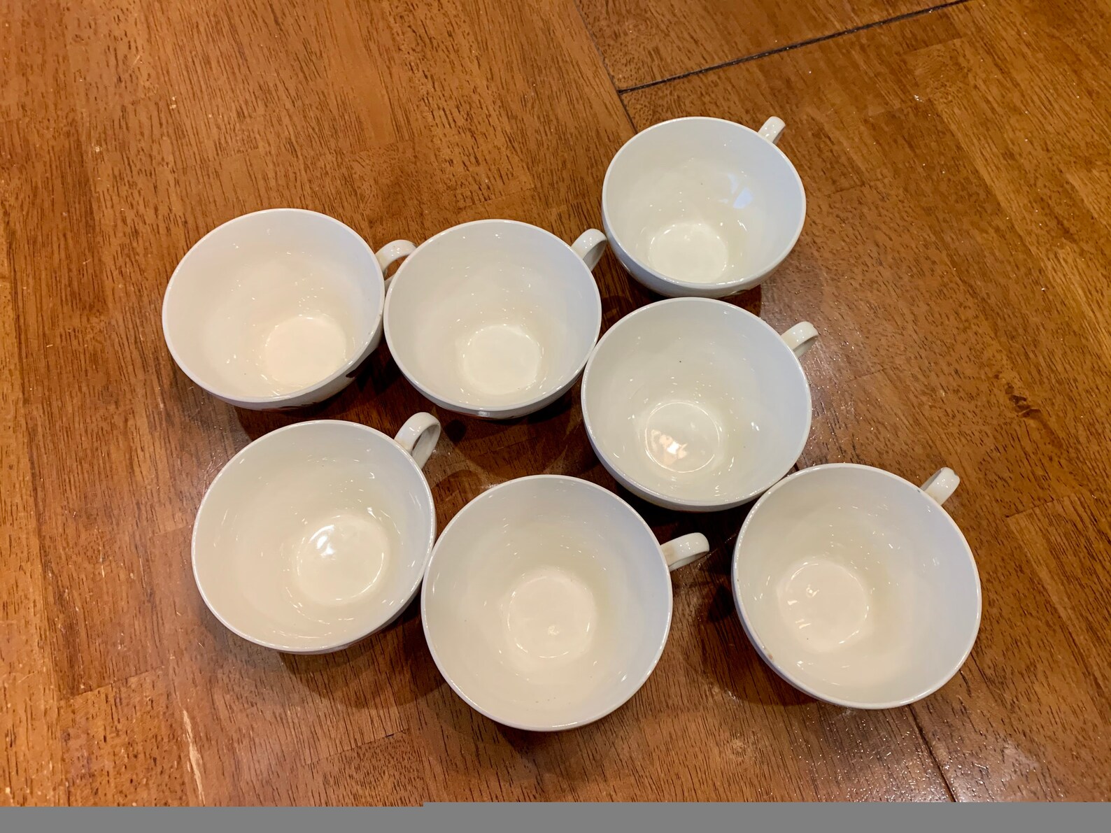 Vintage Blue Ridge Pottery Southern Camellia Cups Set of 9 - Etsy