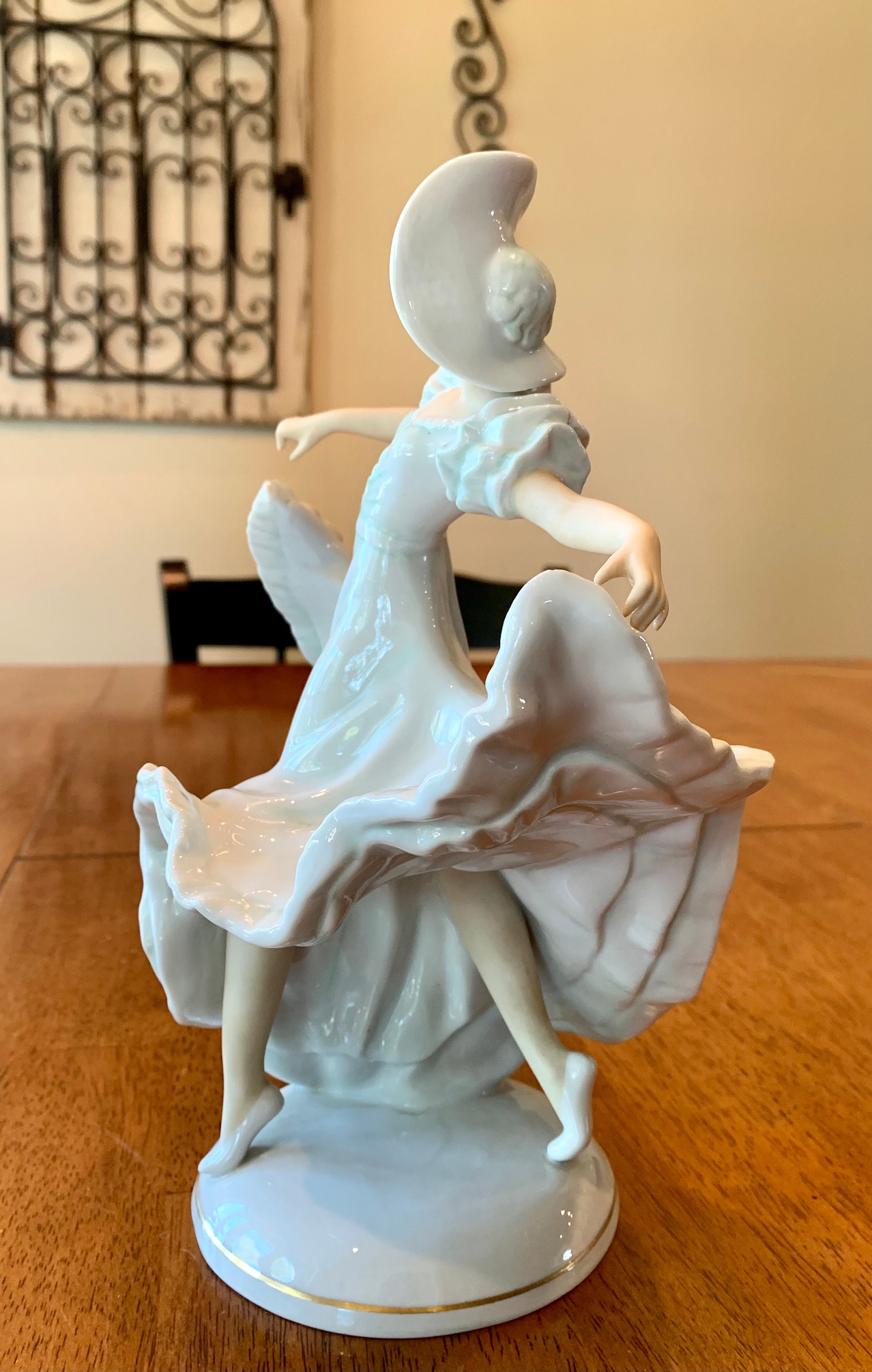 Vintage SCHAUBACH KUNST Porcelain West Germany Lady Dancing - Etsy