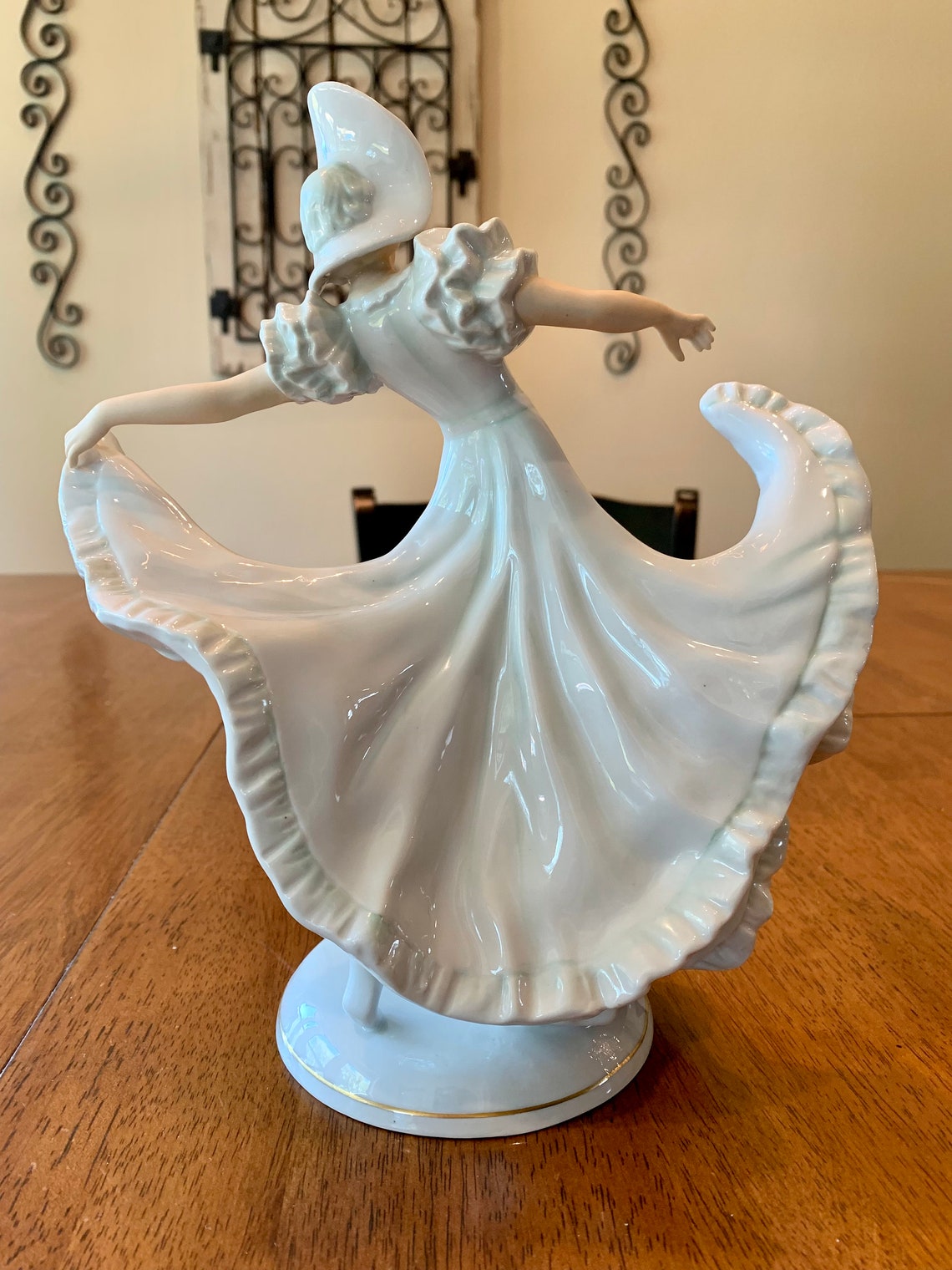 Vintage SCHAUBACH KUNST Porcelain West Germany Lady Dancing - Etsy