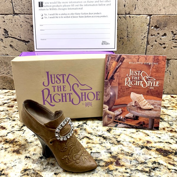 Just the Right Shoe Collectibles by Raine - Etsy
