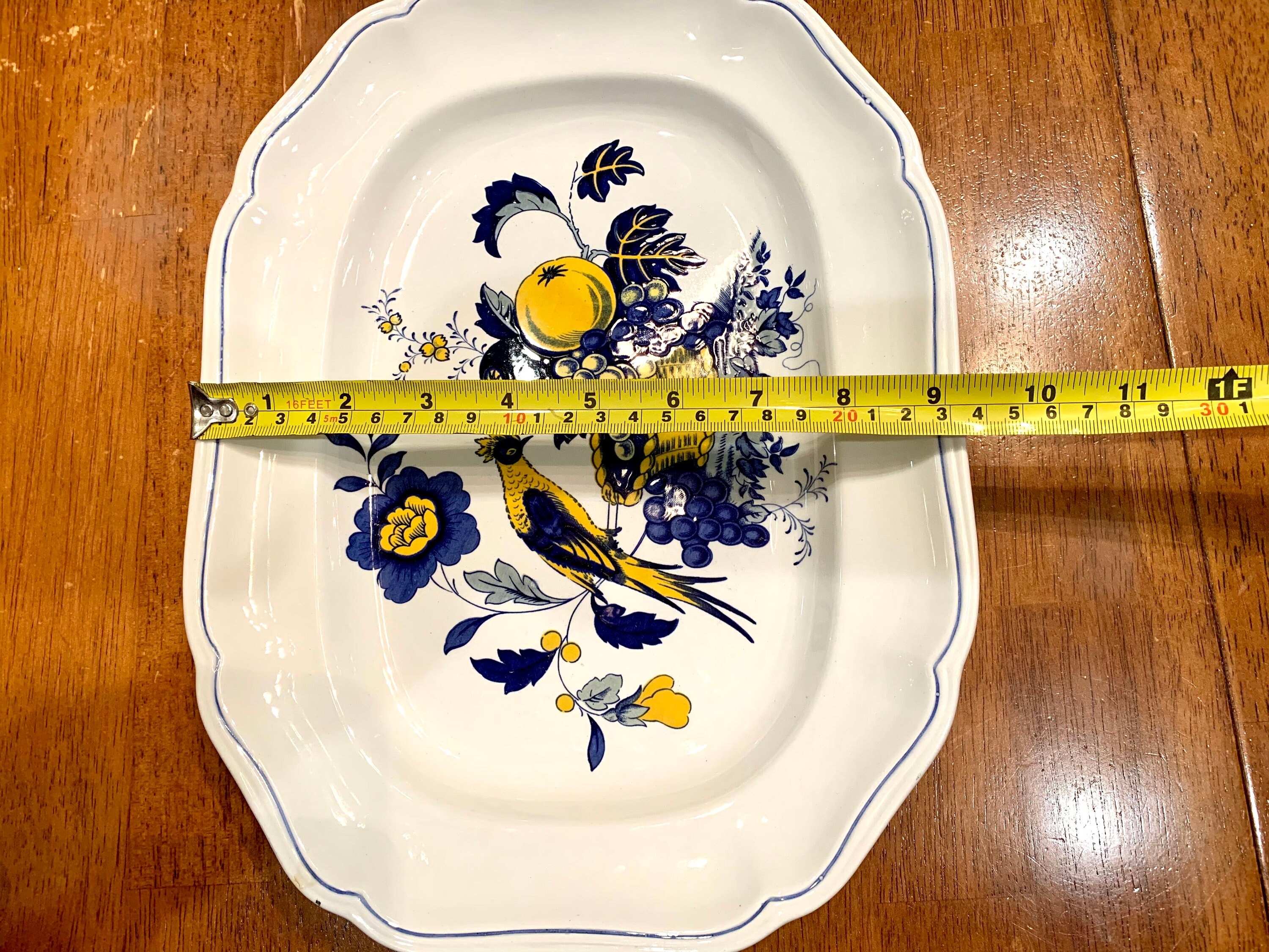 Spode Blue Bird Platters 12-1/4 Set of 2 - Etsy