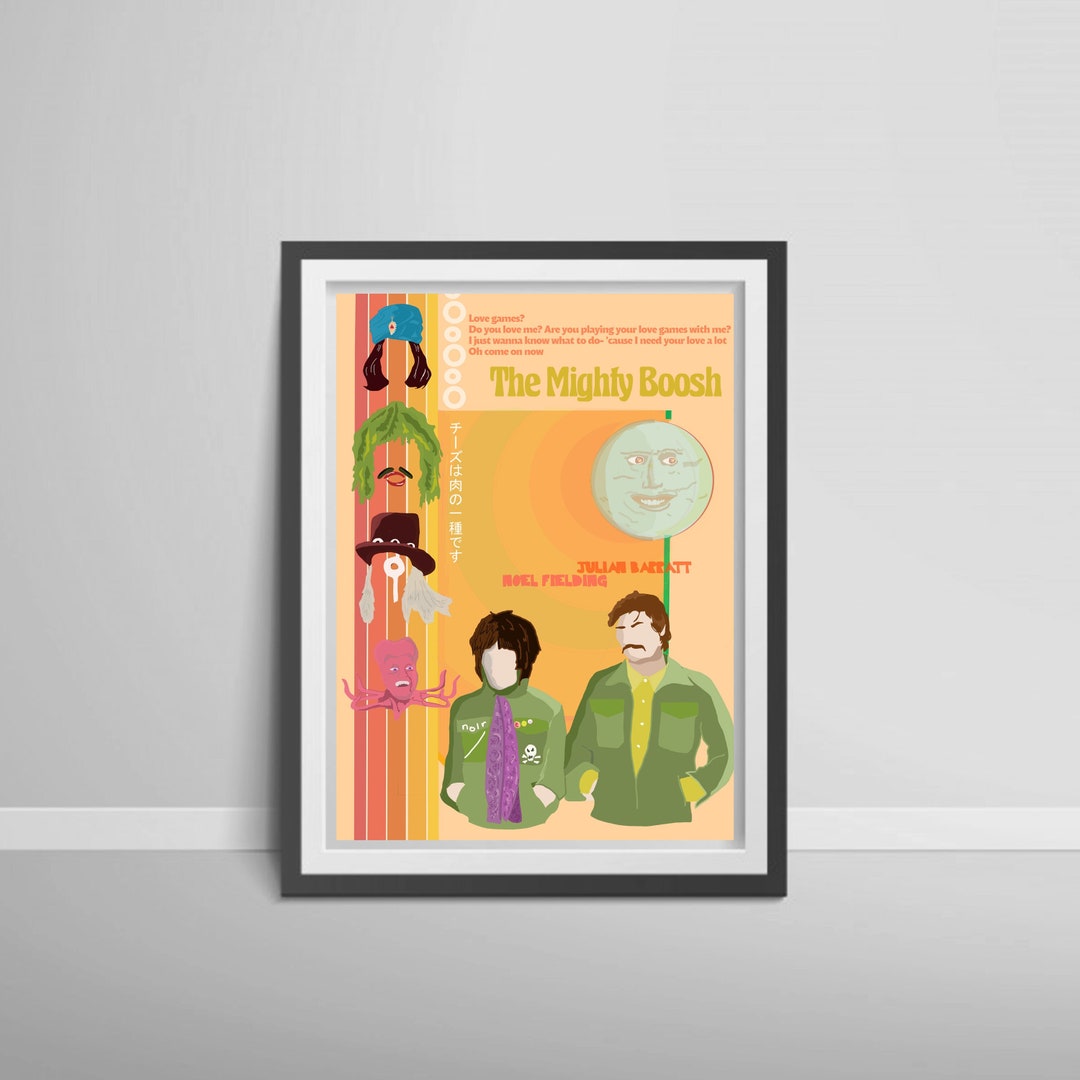 The Mighty Boosh- Digital Illustration Print! Noel Fielding, Tv Show ...
