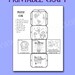 God's Days of Creation Coloring Cube Craft | Old Testament Book Genesis ...