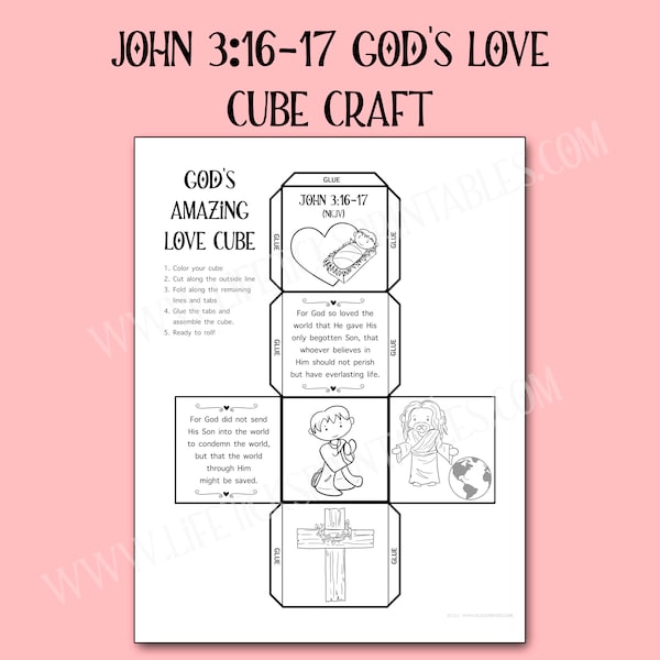 God is Love Craft - Etsy