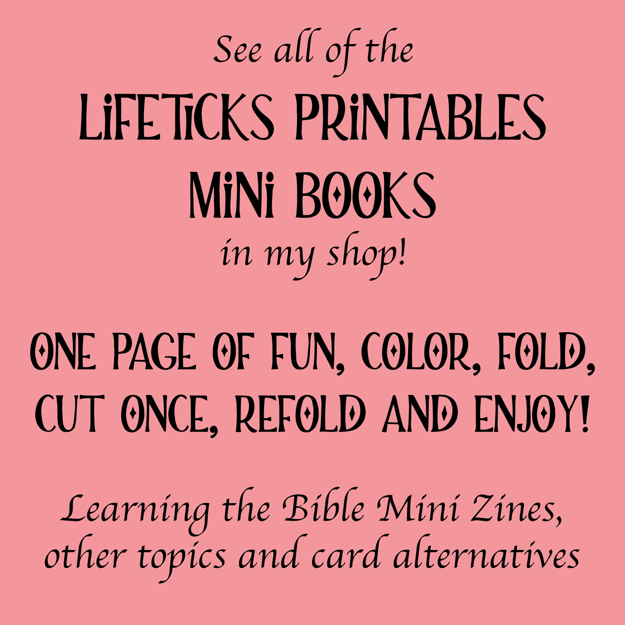 NIV Books of the Bible Mini Coloring Book Mini Zine A Bible Craft for ...