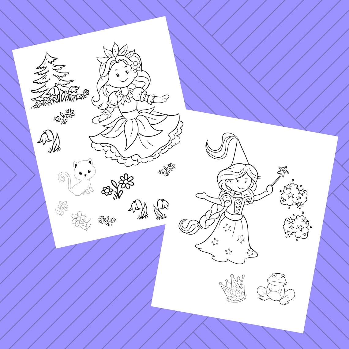 Princess Coloring Pages Fun Princess Coloring Activity Everyone Loves A ...