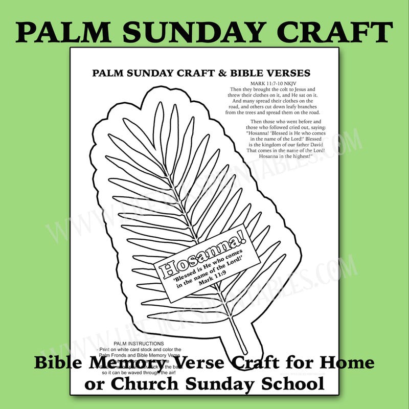 Palm Fronds for Palm Sunday - Etsy