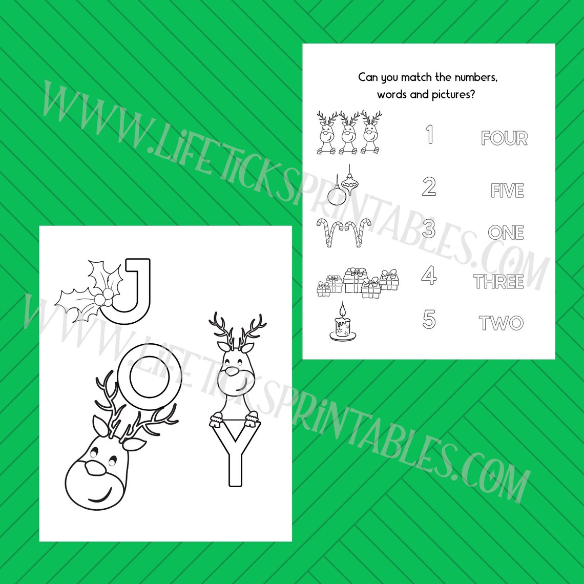 Children's Christmas Activity and Coloring Pages | Learning, Coloring ...