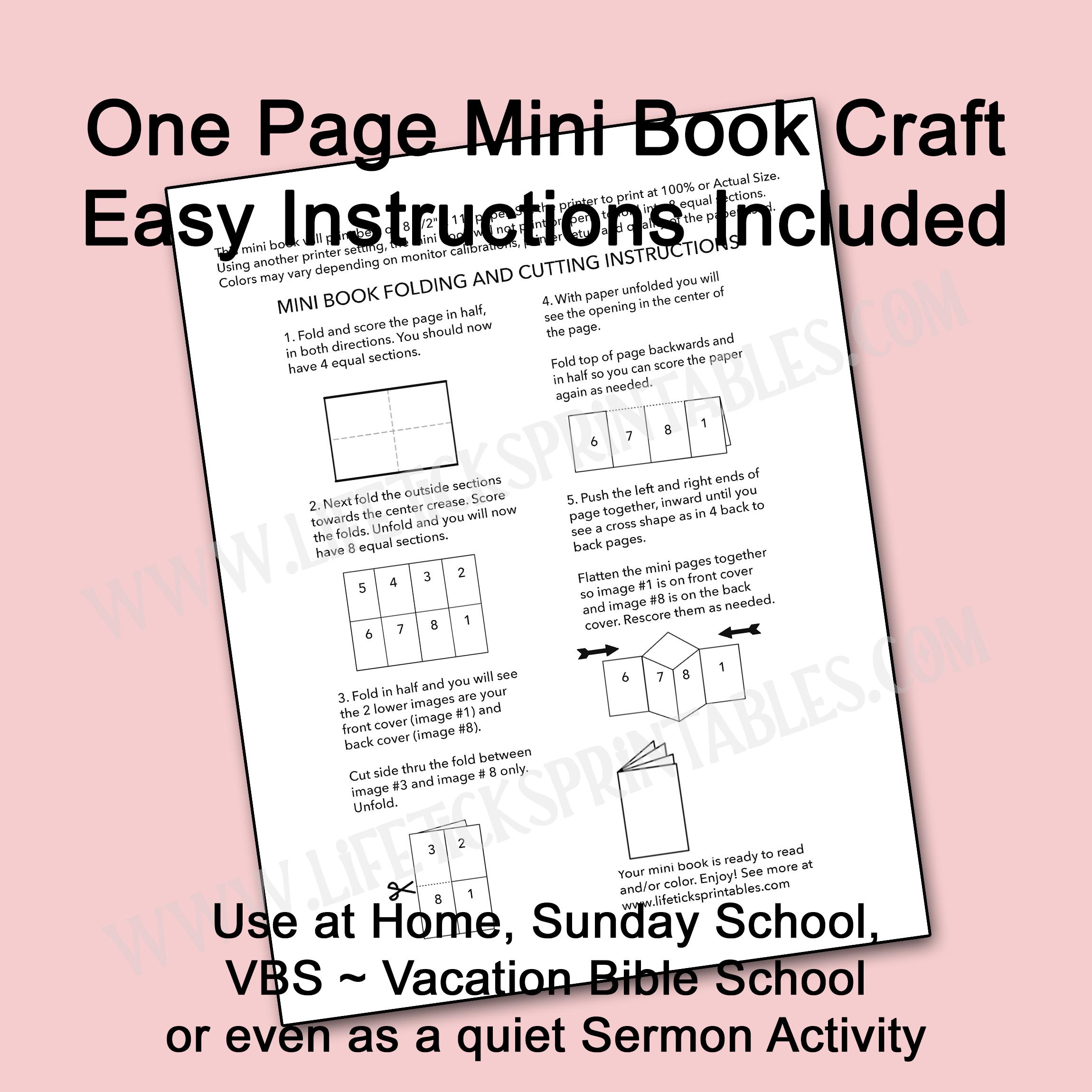 Queen Esther Mini Coloring Book: Bible Craft (PDF Download) - Etsy