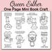 Queen Esther Mini Coloring Book: Bible Craft (PDF Download) - Etsy