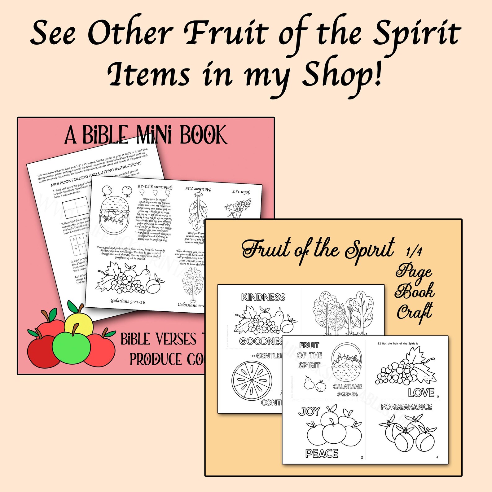 Fruit of the Spirit Crown | Coloring Bible Memory Verse Activity ...