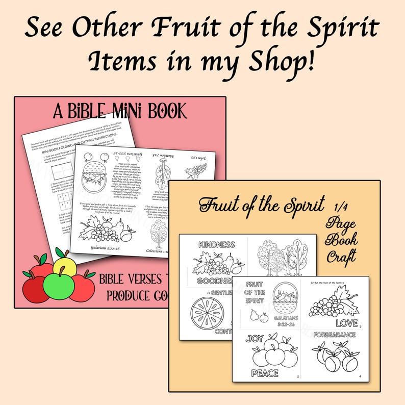 Fruit of the Spirit Crown | Coloring Bible Memory Verse Activity ...
