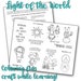 Light of the World Mini Coloring Book: Matthew 5 Bible Verses (digital ...