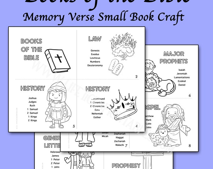 Salt & Light Bible Verse Small Coloring Book Craft: Sunday School ...