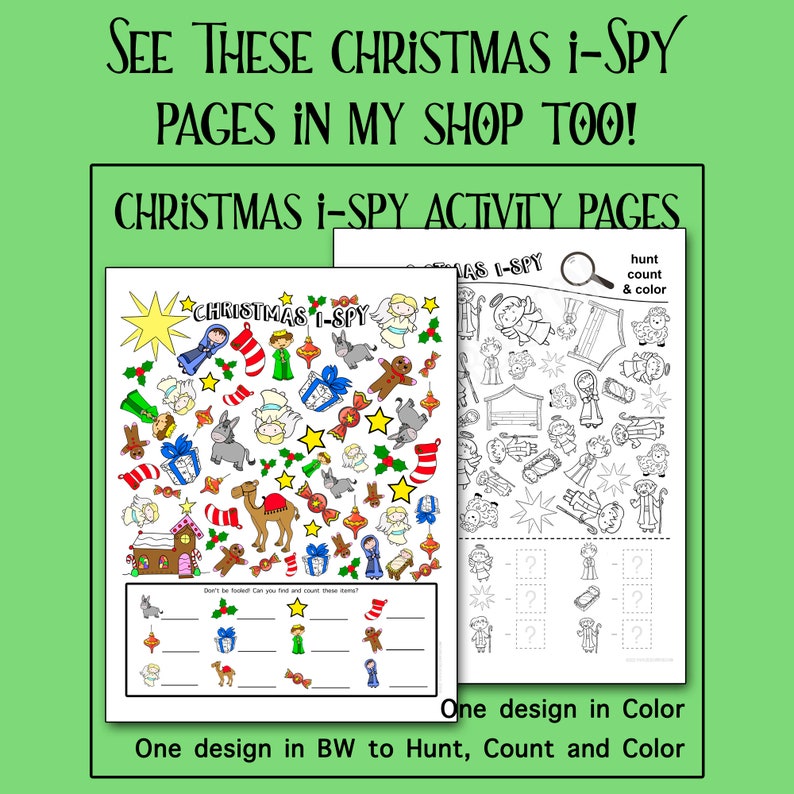 Christmas Nativity Story Coloring Cube Craft: Bible Verse Activity (PDF ...