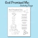 God's Promises Activity Page: Bible Verse Coloring (PDF Download) - Etsy