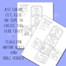 Books of the Bible Coloring Cube Craft: Old and New Testament Activity ...