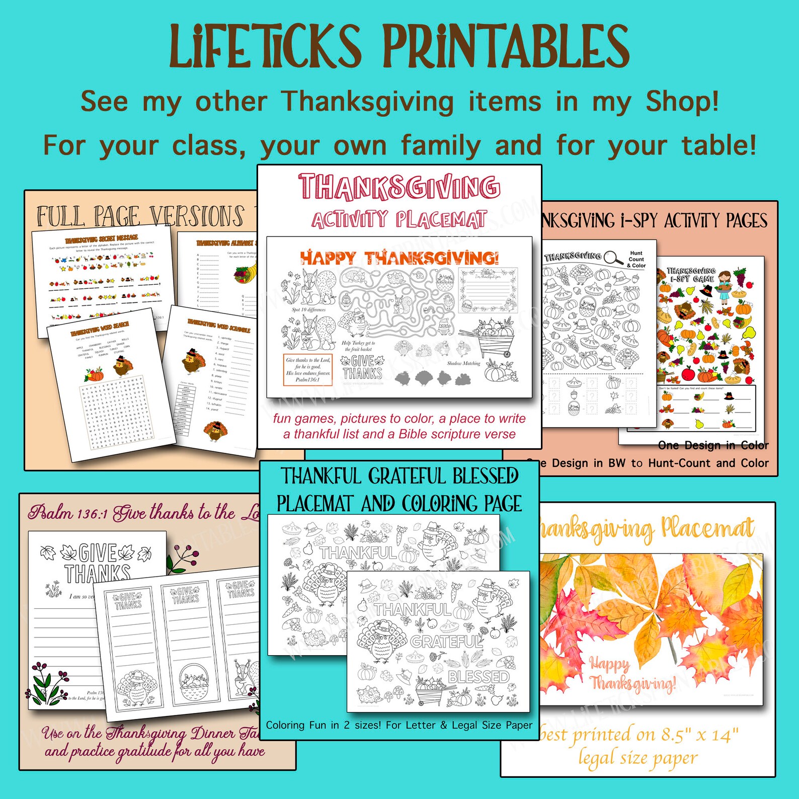 Autumn Thanksgiving Paper Chain Craft: Gratefulness Activity & Holiday ...