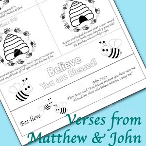 The Beatitudes Coloring Flashcards & Bookmarks | Bible Learning ...