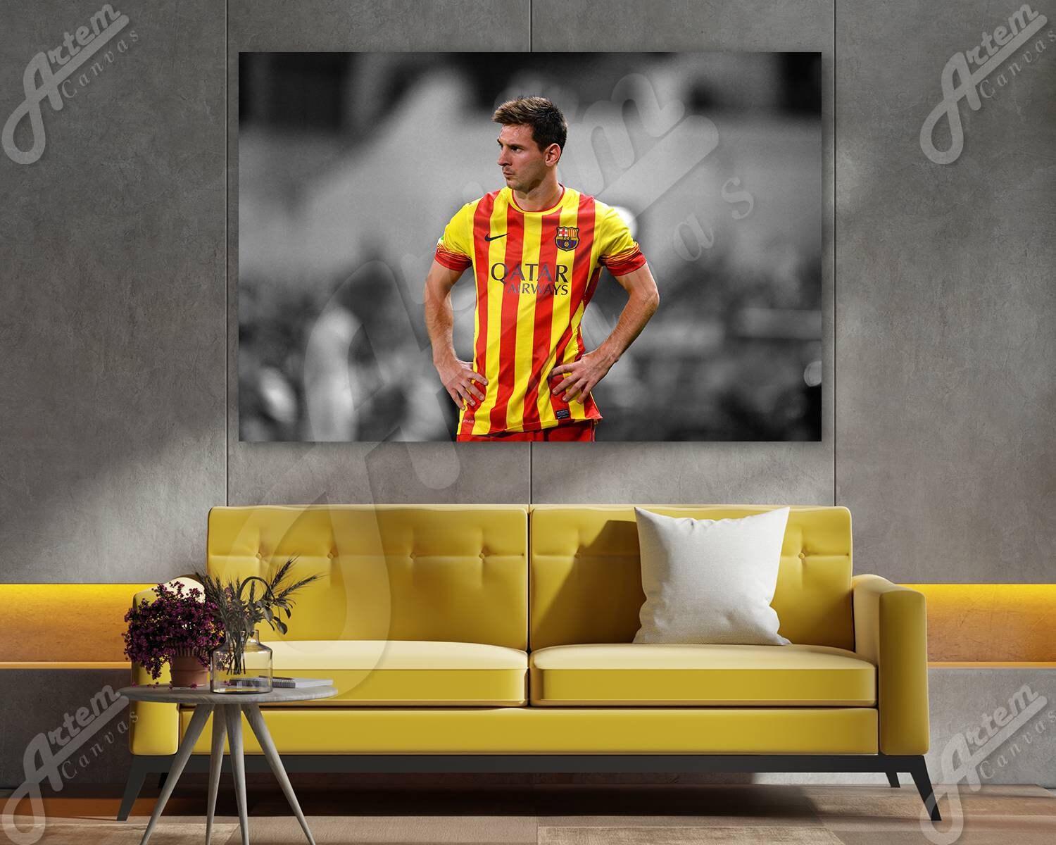 Lionel Messi Rakuten Football Poster Kids Decor Wall Decor - Etsy