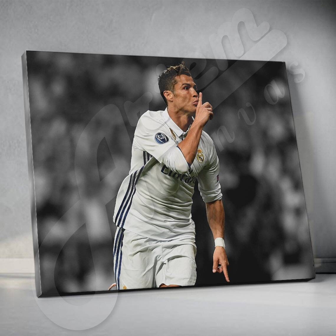 Cristiano Ronaldo, Fly Emirates Poster, Man Cave, Kids Décor, Wall ...
