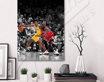 Michael Jordan Kobe Poster - Etsy