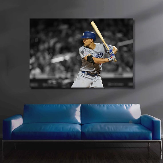 Corey Seager Los Angeles Dodgers Poster Man Cave Kids - Etsy