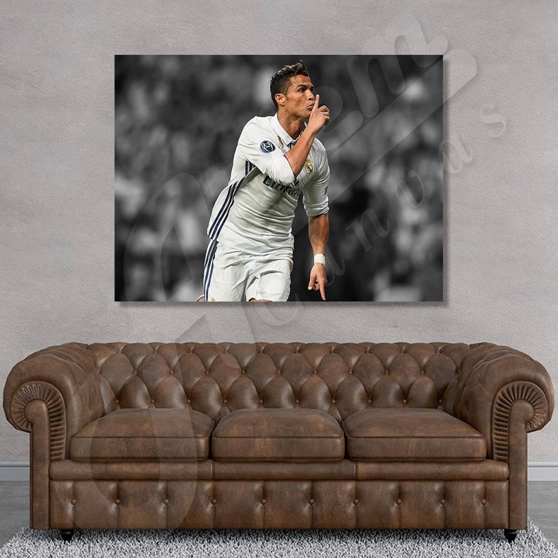 Cristiano Ronaldo Fly Emirates Poster Man Cave Kids Décor - Etsy