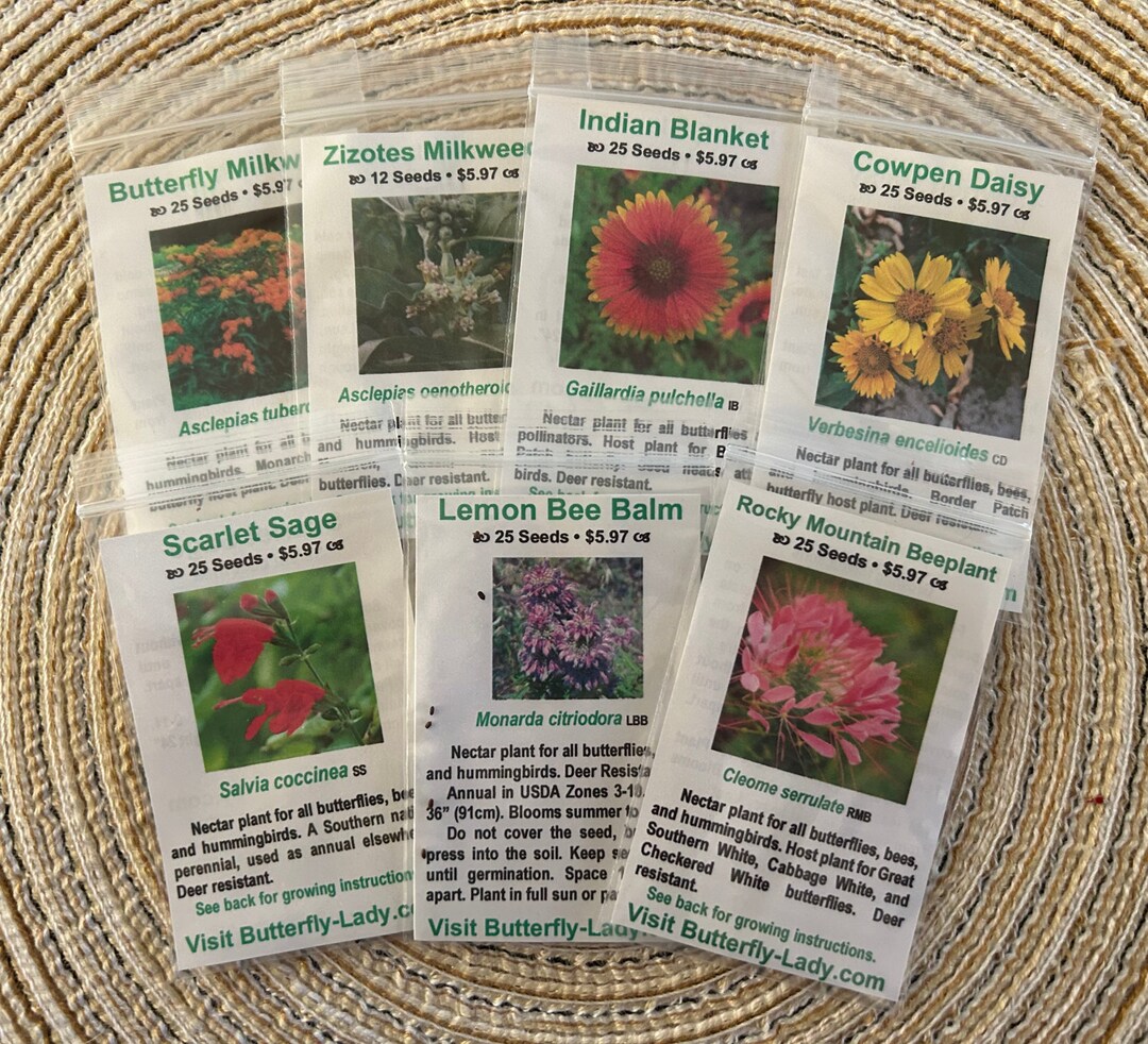 Southwest Native Deluxe Seed Collection With FREE Shipping - Etsy