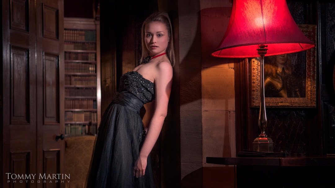 Black Mandell Model Evening Dress - Etsy