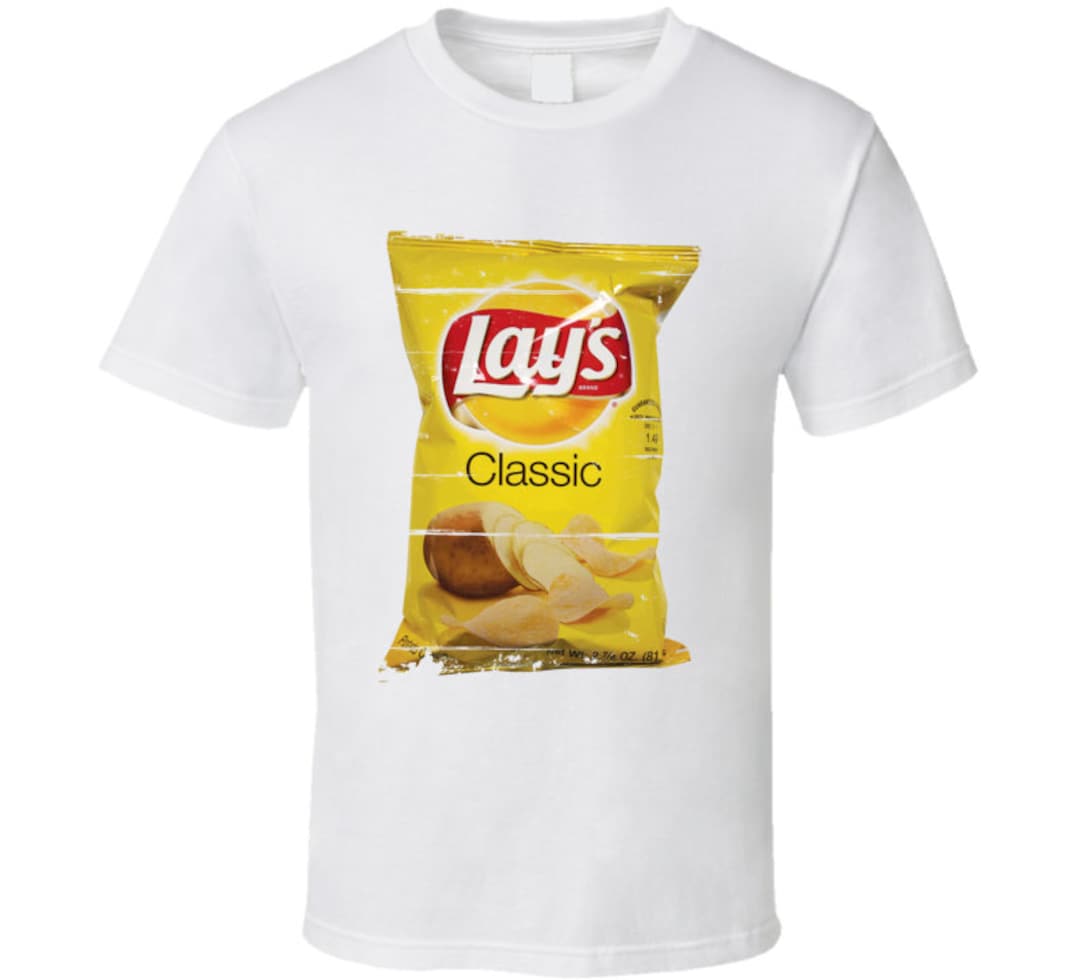 Lays Classic Potato Chips Food Funny Cool T Shirt - Etsy