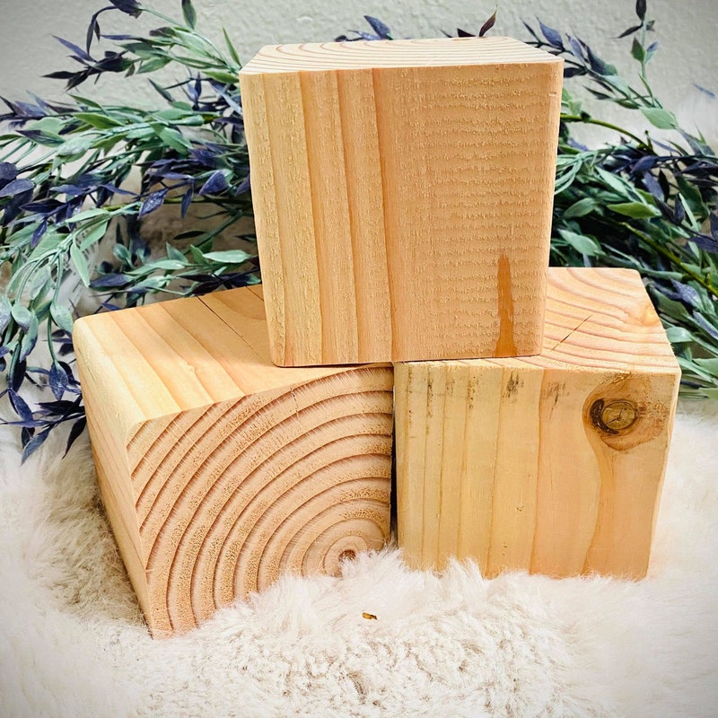 Unfinished Wood Blocks - Etsy
