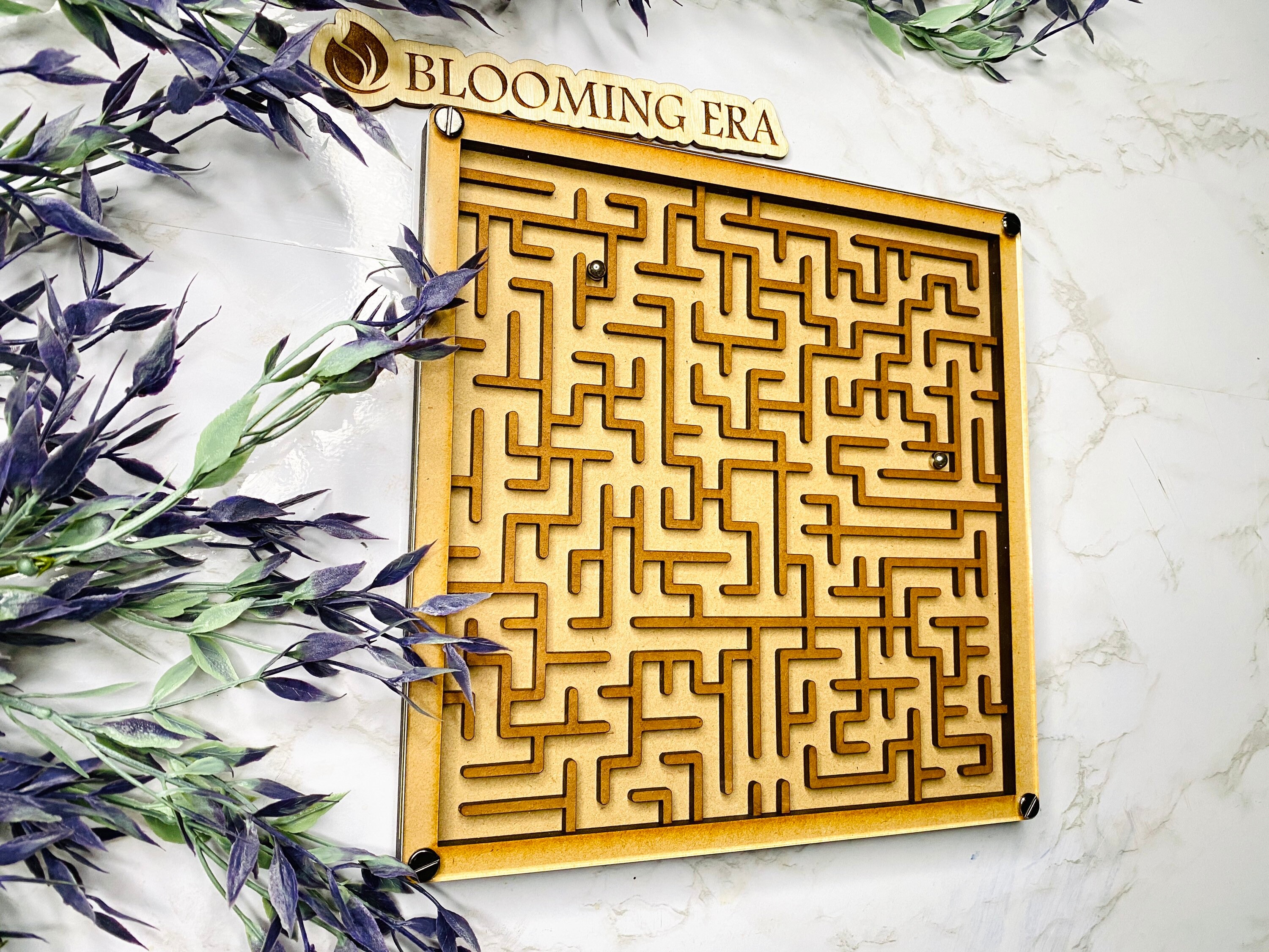 Wooden Ball Maze Game Ball Maze Educational Game Hand and | Etsy