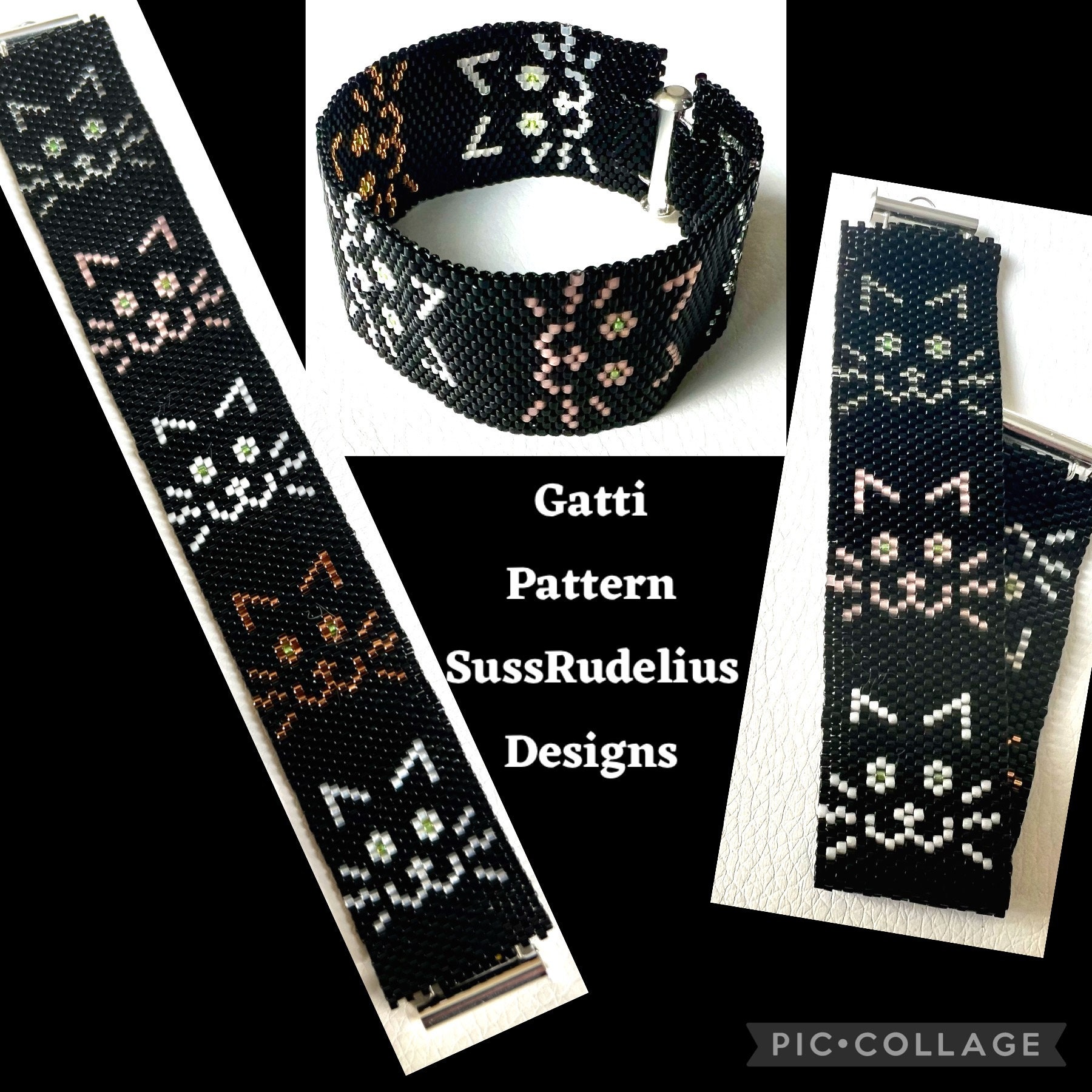 Gatti Even Count Peyote Pattern - Etsy