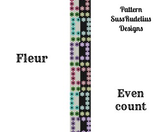 Mix Designs Even Count Peyote Pattern - Etsy