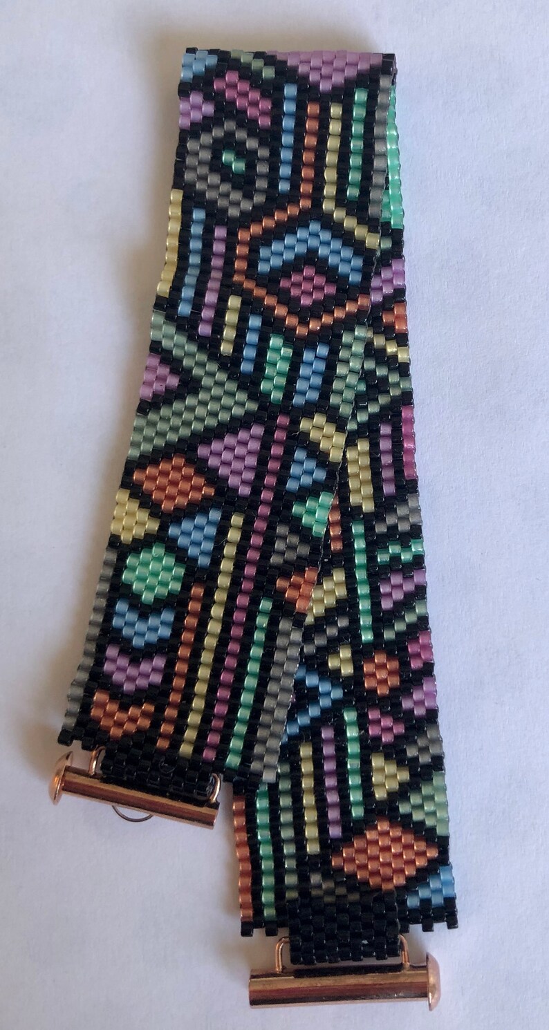 Colorful Arts Even Count Peyote Pattern - Etsy