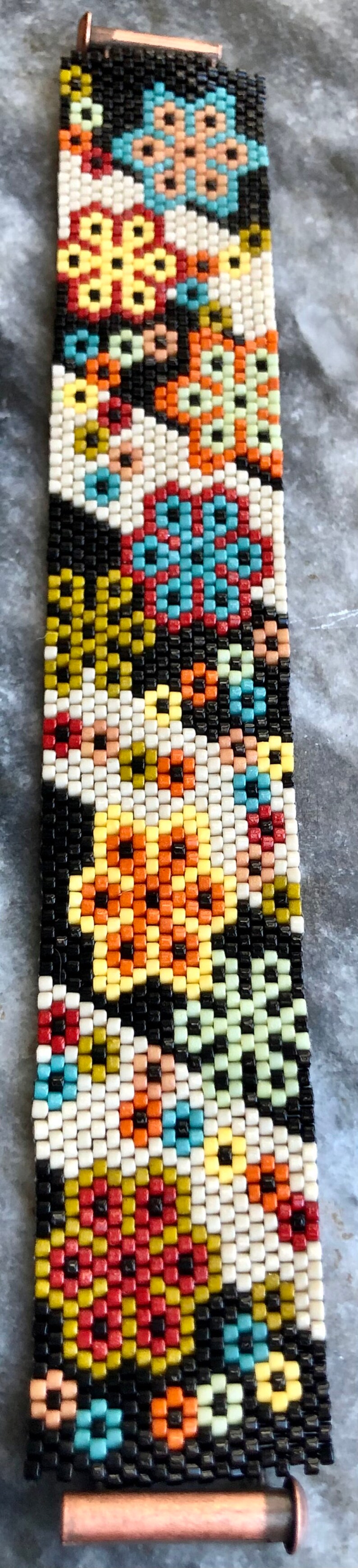 Fall Flowers Even Count Peyote Pattern - Etsy