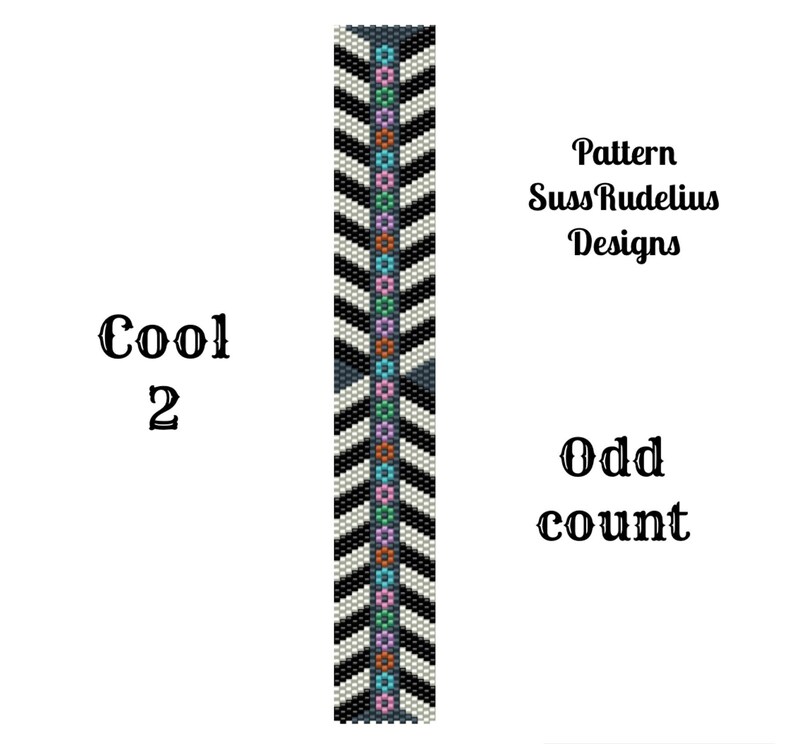 Cool 2 Odd Count Peyote Pattern - Etsy