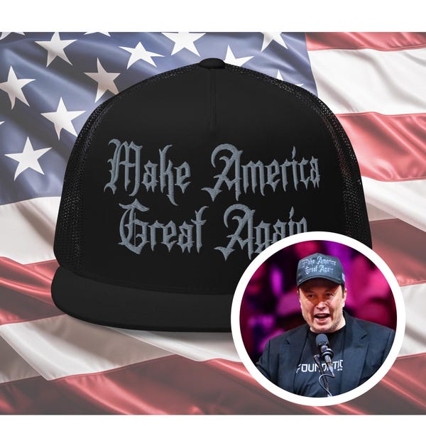 Elon Musk Maga Hat - Etsy