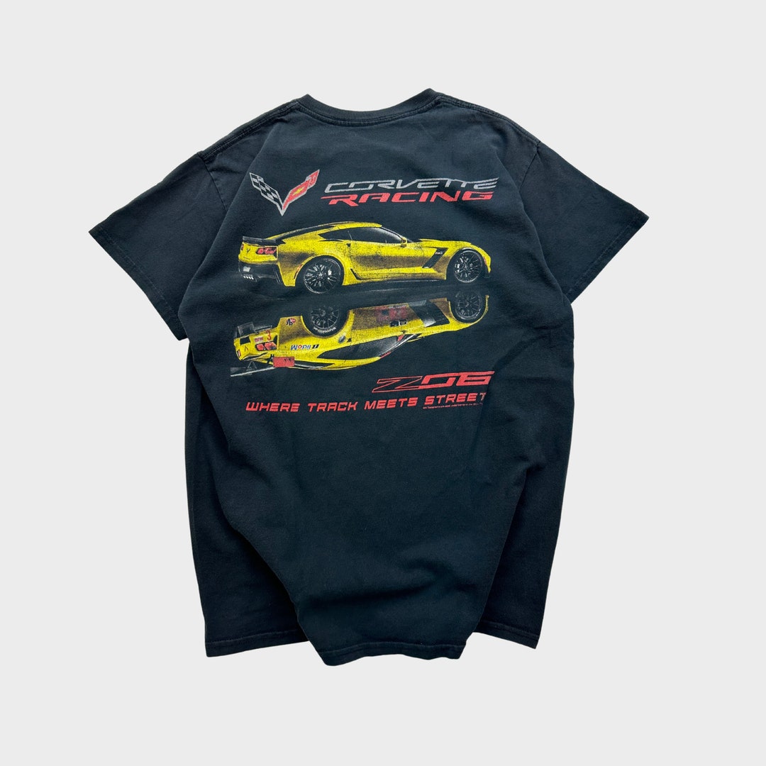 Classic Corvette Racing Z06 Graphic Car T-shirt - Etsy