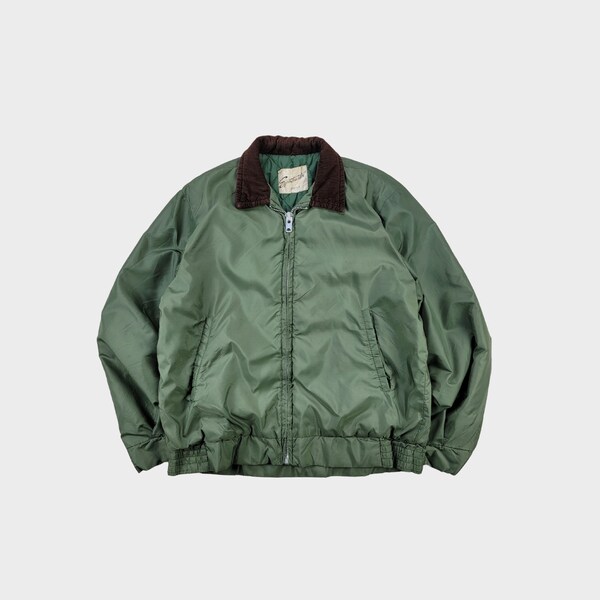 Vintage Green Nylon Jacket - Etsy