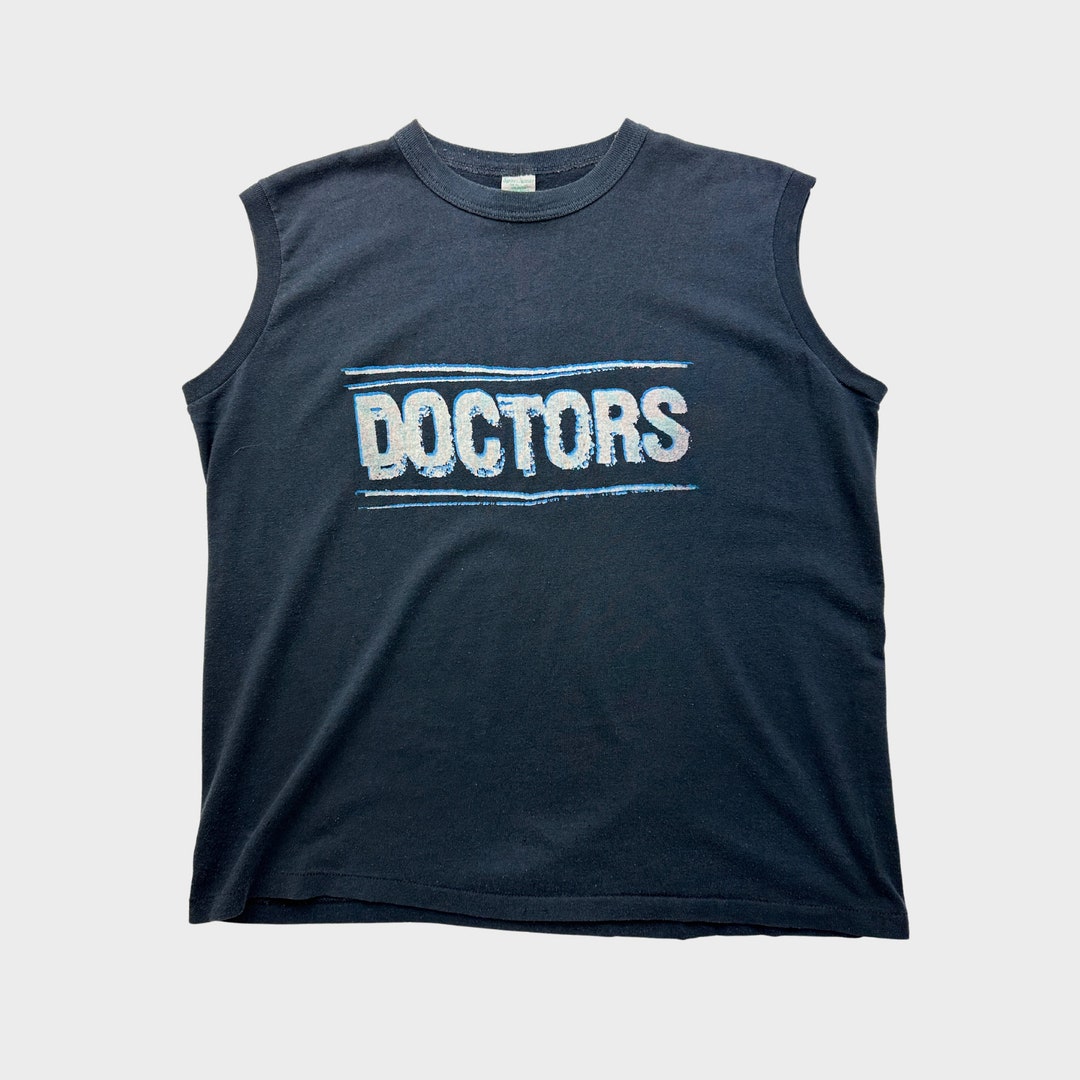 Vintage 80s Doctors Graphic Muscle Tank Top - Etsy