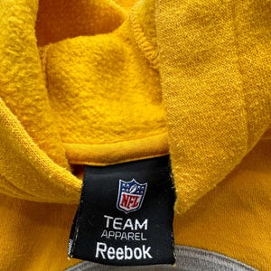 Vintage Pittsburgh Steelers NFL Reebok Embroidered Hoodie Sweatshirt - Etsy