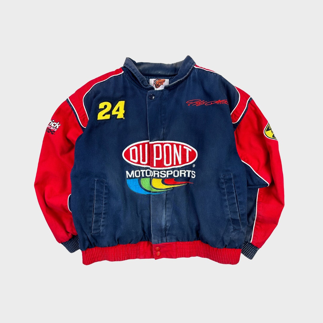 Vintage 2000s Nascar Jeff Gordon Dupont Motorsports Embroidered Racing ...