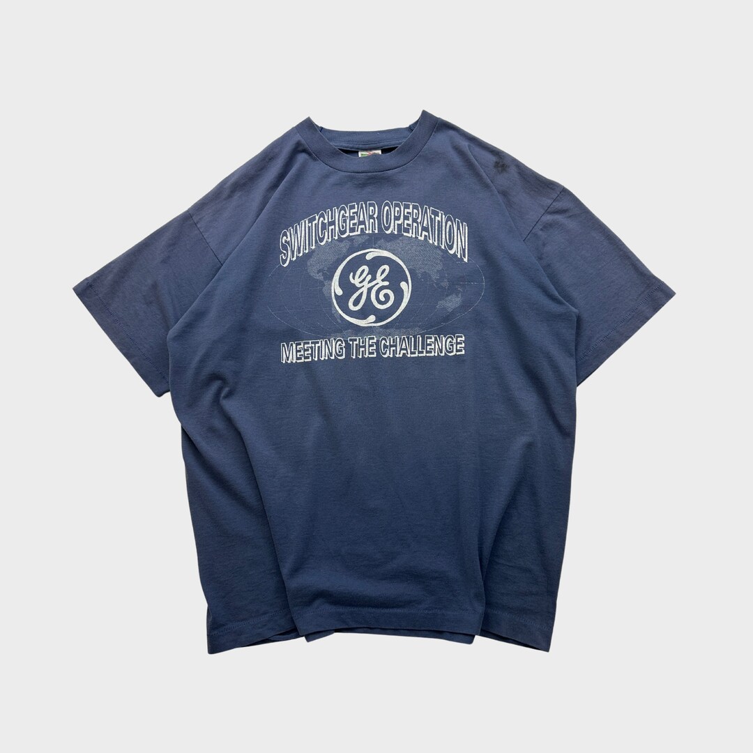Vintage 90s General Electric Switchgear Operation Promo Graphic T-shirt ...