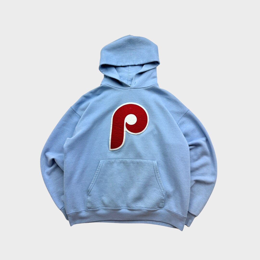 Vintage 90s Philadelphia Phillies MLB Throwback Powder Blue Embroidered ...
