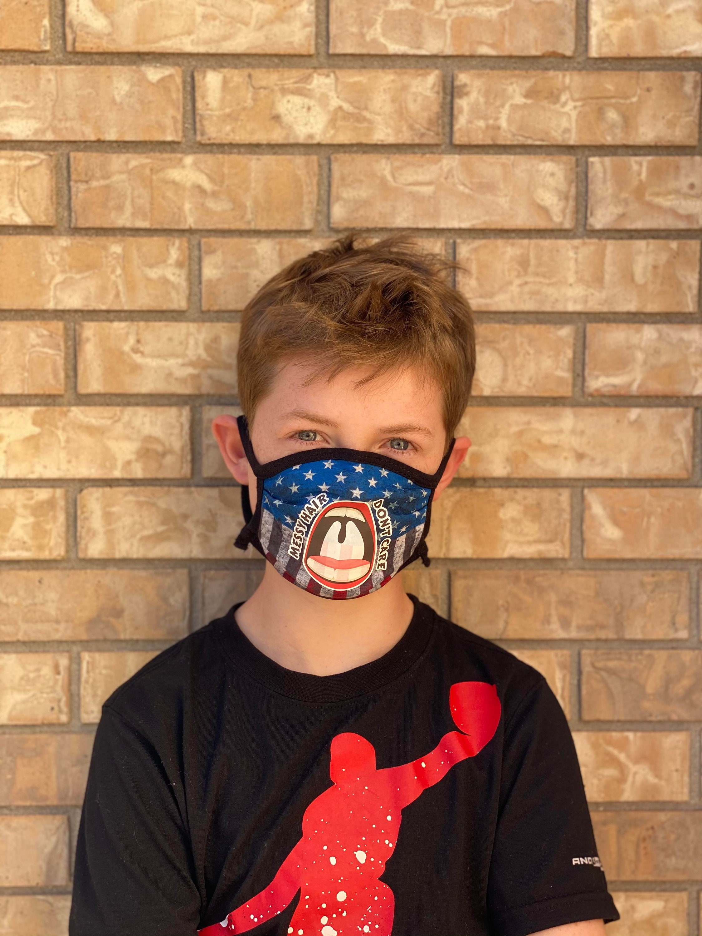 Printed Youth Masks With Emoji Faces. Make Masks Fun for Our Kids With ...