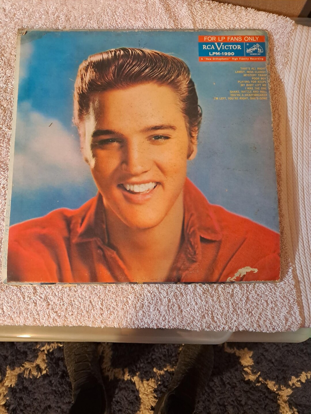 Vinyl Record. for LP Fans Only is the Seventh Album by Elvis Presley ...