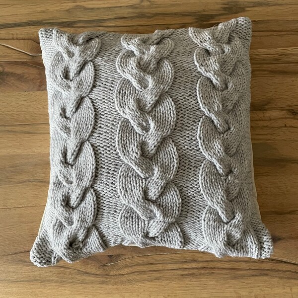 Cable Knit Pillows - Etsy